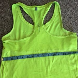 Nike | Tops | Nike Drifit Xs Yellow Racer Back Workout Top | Poshmark